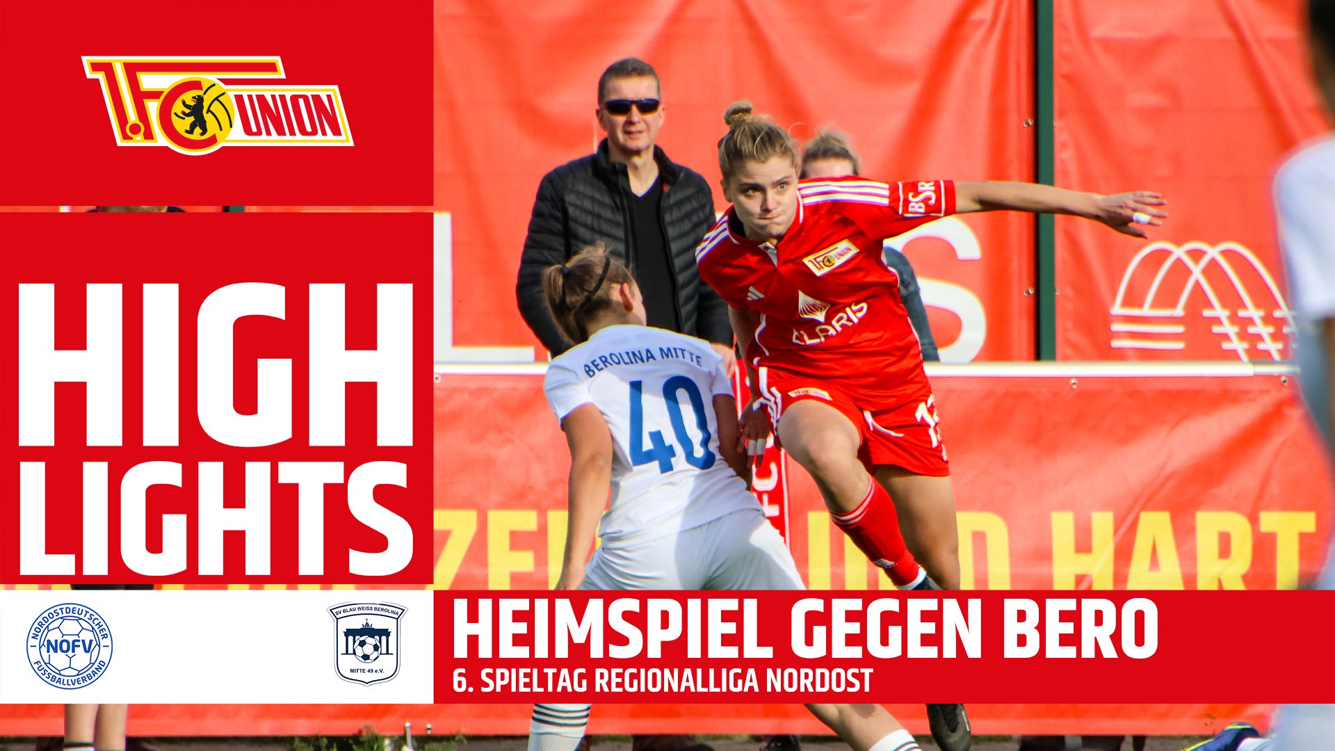 AFTV - Highlights | 1. FC Union Berlin - SV Blau-Weiß Berolina Mitte