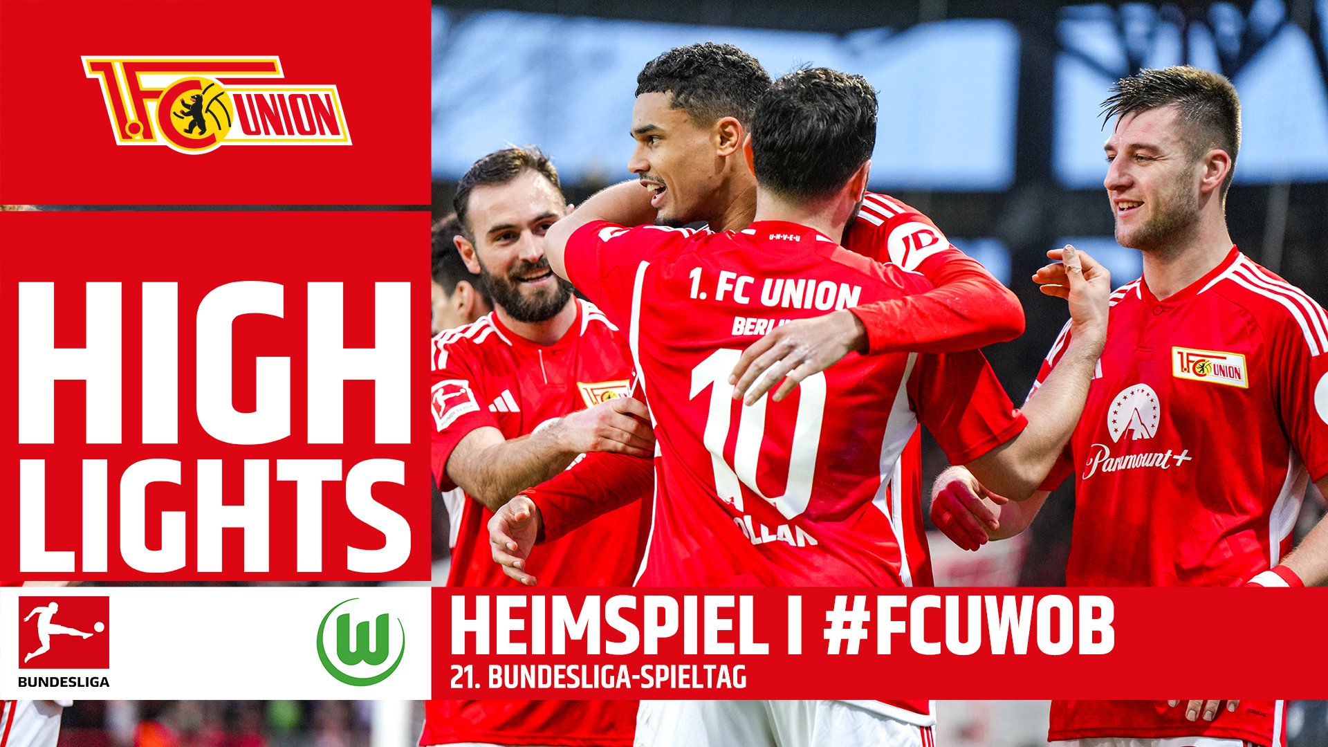 AFTV - Highlights | 1. FC Union Berlin - VfL Wolfsburg
