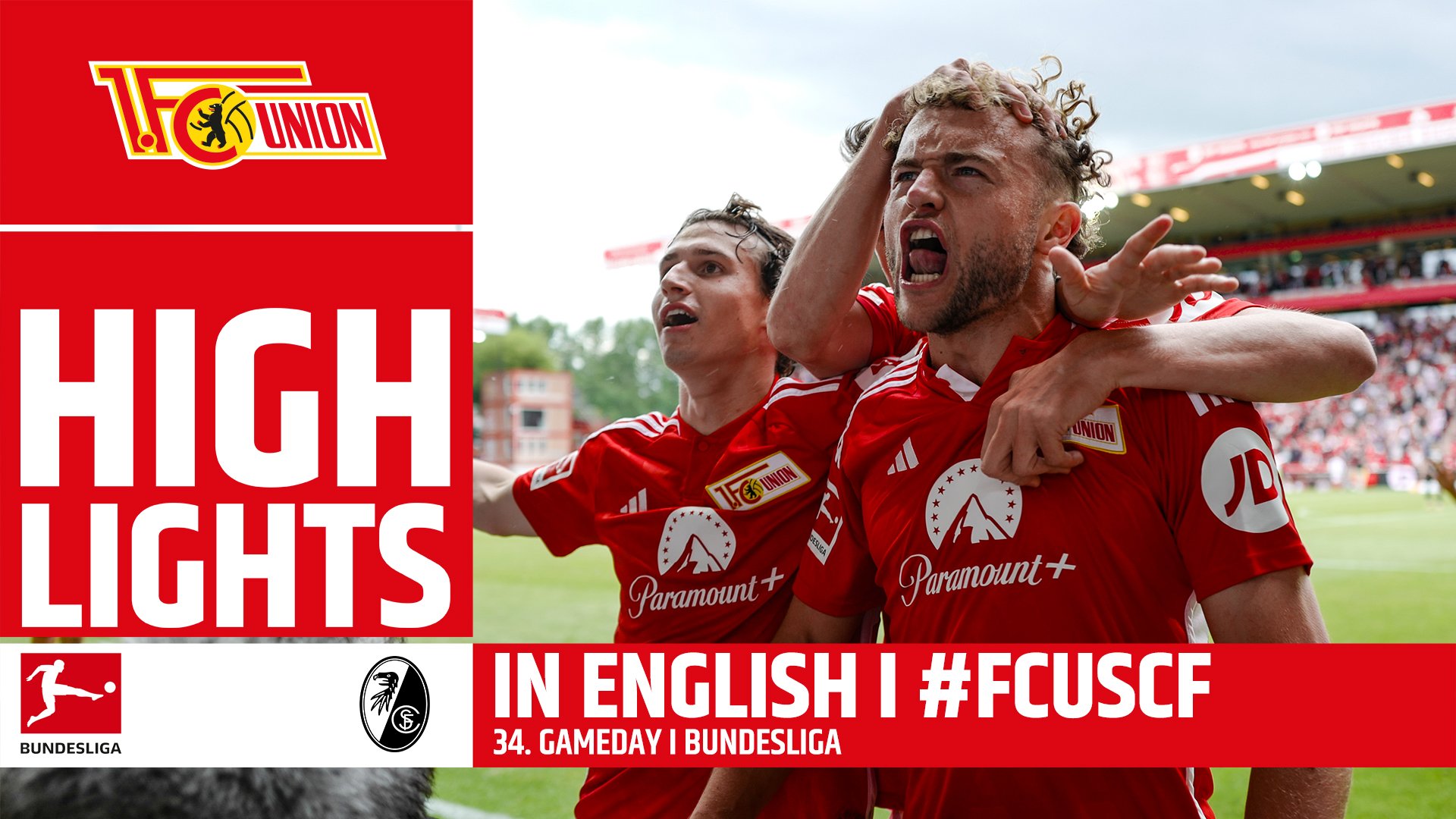 AFTV - English Highlights | 1. FC Union Berlin - SC Freiburg